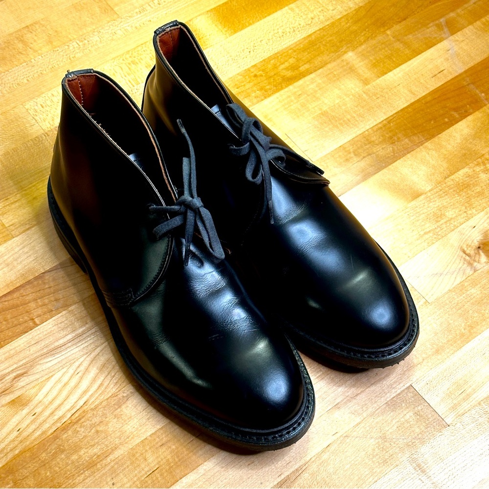 Red Wing Postman Chukka Genuine Leather Black Boots S… - Gem